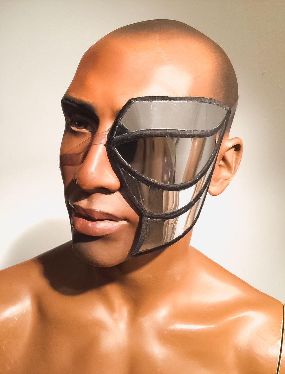 cyborg eye patch designed by Divamp, futuristic pirate patch, cyborg p ...