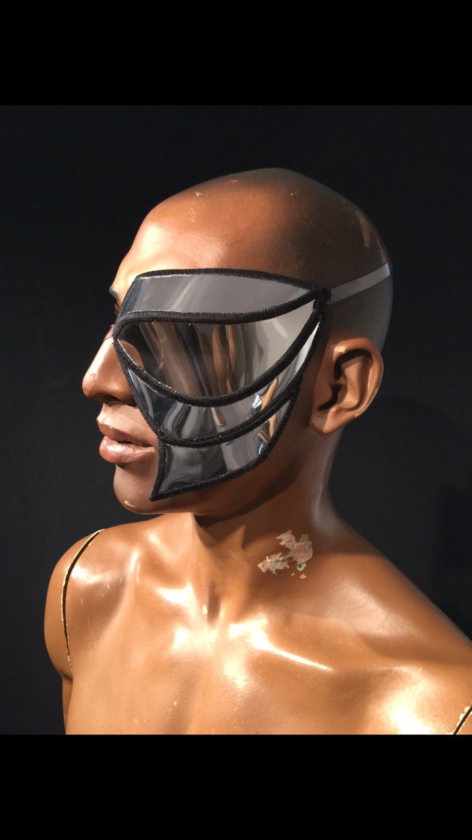 cyborg eye patch designed by Divamp, futuristic pirate patch, cyborg p ...