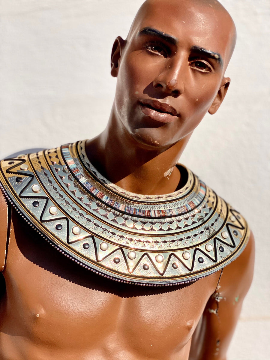 Anubis collar, Egyptisch, usekh,wesekh, ancient Egyptian costume, fara ...